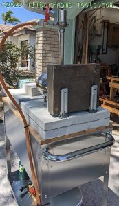 Timber Frame Tools » Propane Forge Cart